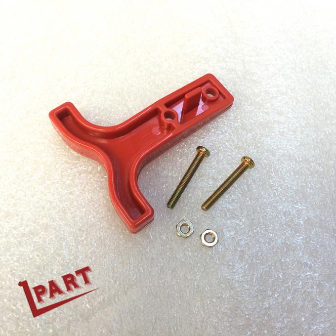 50A Electric Forklift Battery Plug Connector Handle Red Color